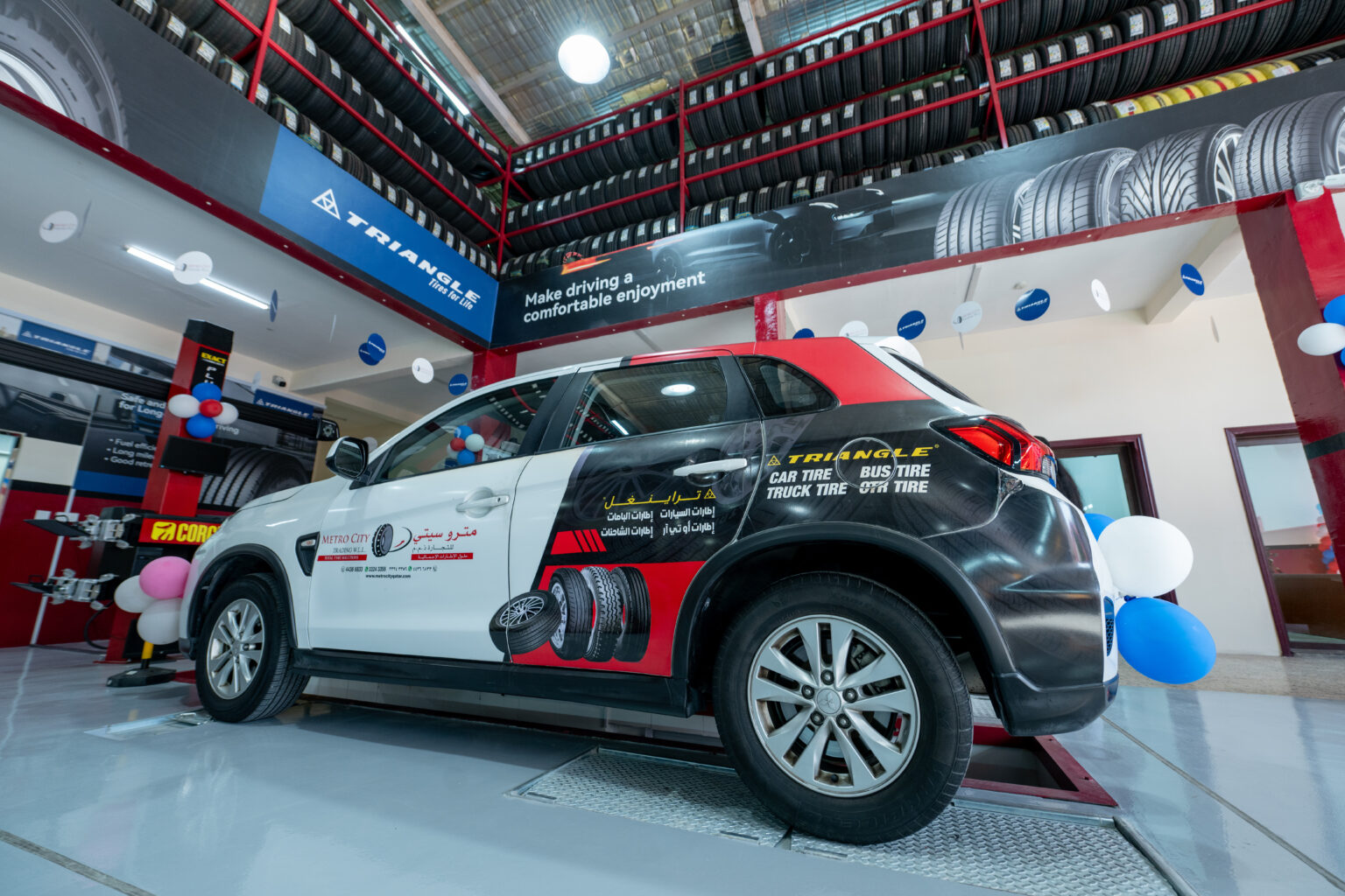 Best Tyre Services Doha, Auto Care Services - Wheel Alignment ...